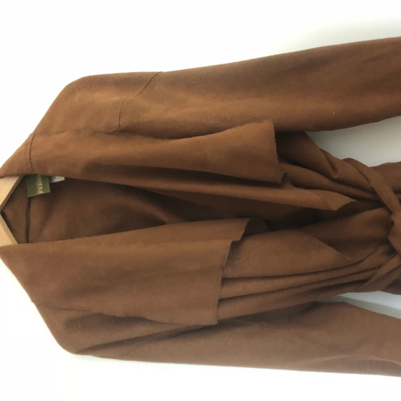 FERREE | Jackets & Coats | Funky Light Brown Jacket | Poshmark